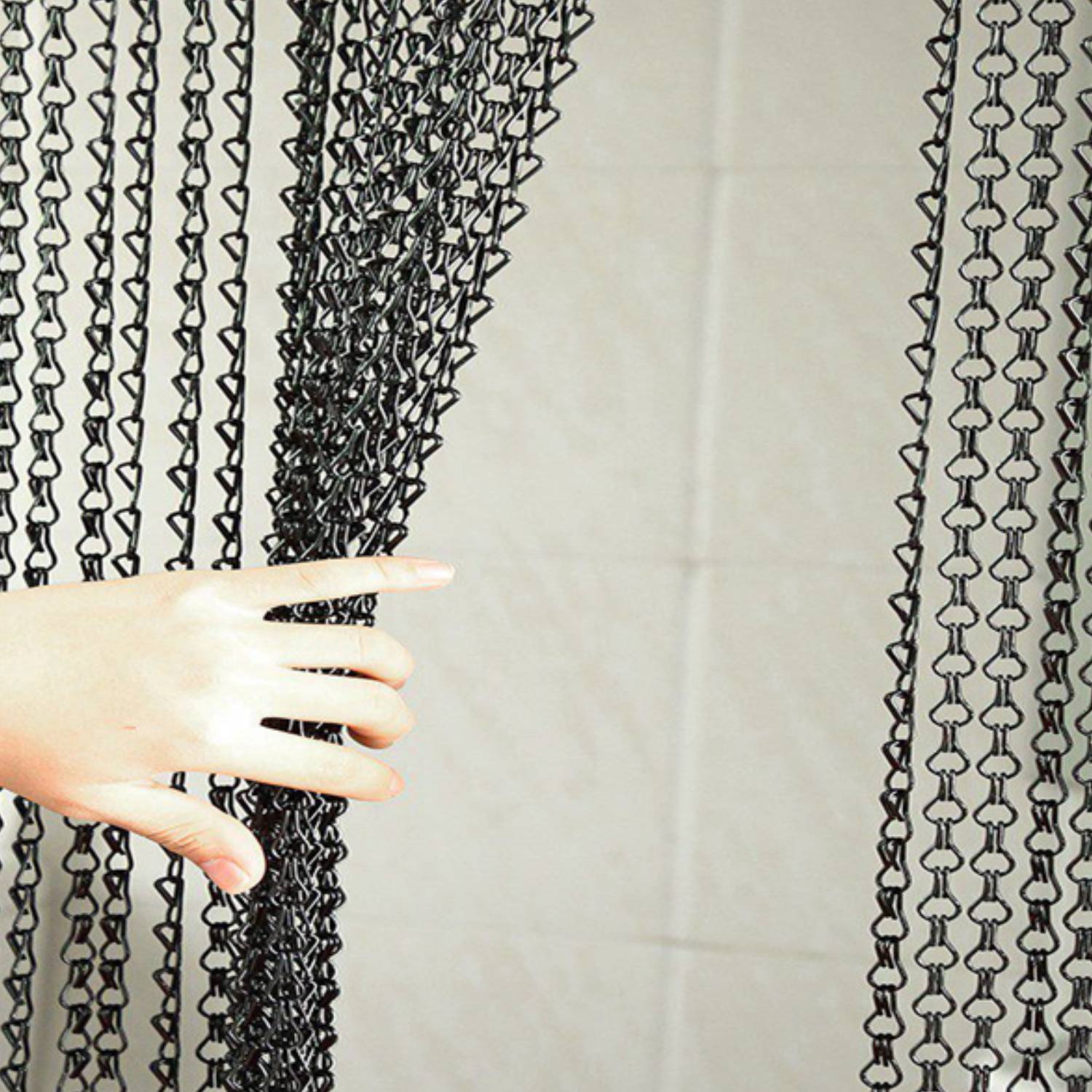 Hang Chain Curtains on Any Door - Easy Installation Guide